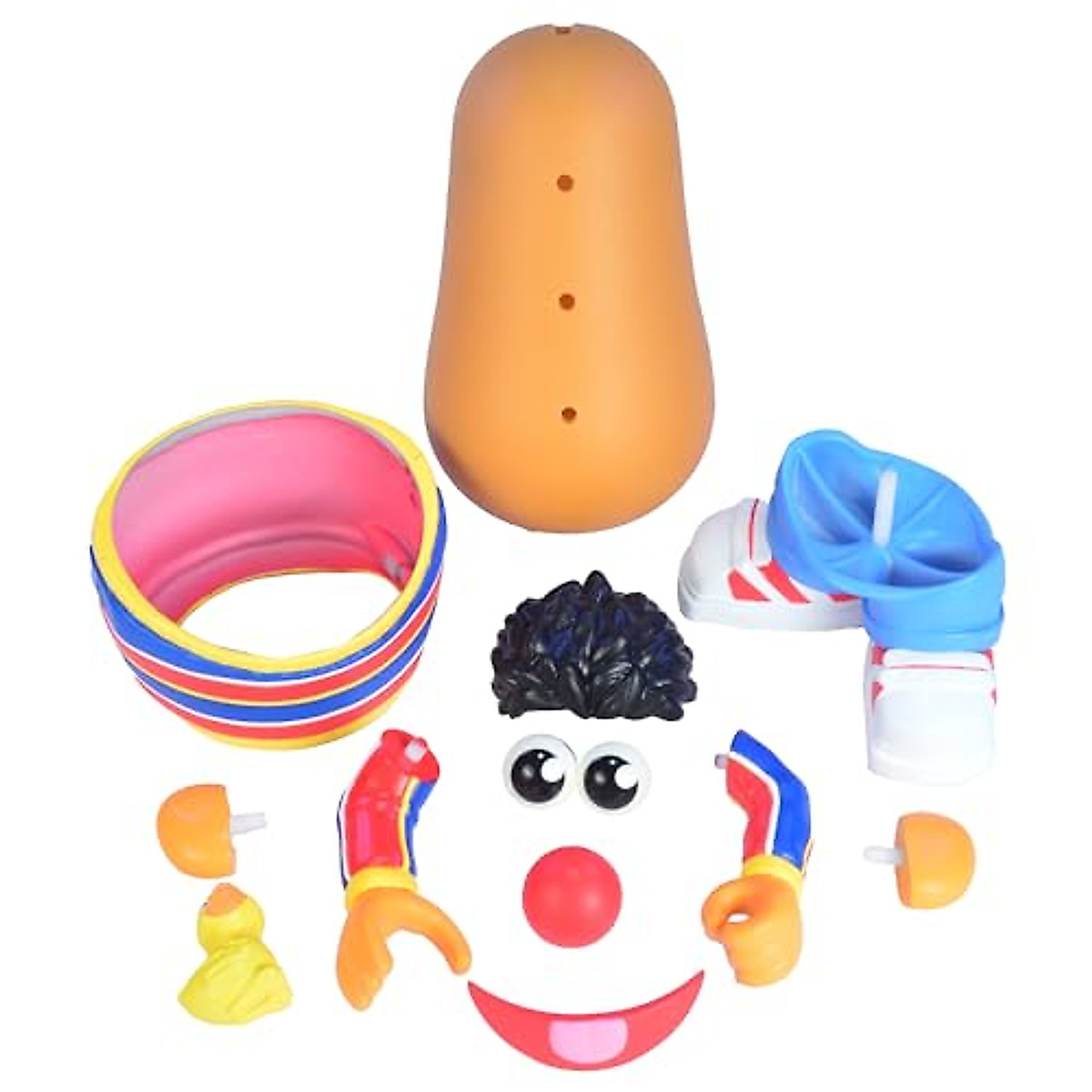 Poptaters Sesame Street Bert or Ernie - Includes 1 Character, Style Selected at Random, 14 Removable, Interchangeable Facial and Body Parts Including 1 Surprise Potato Head Piece - for Ages 8 and up