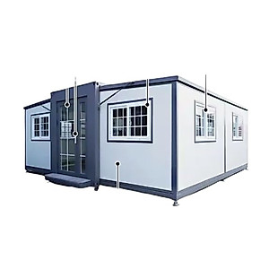 40 ft Mobile Home, Expandable Container House, 3 Bedrooms, One Living Room, One Kitchen, One Bathroom, 12KW Power Consumption Custom Design Container Mobile House Extendable Container House