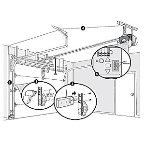 Liftmaster 841LM Automatic Garage Door Lock
