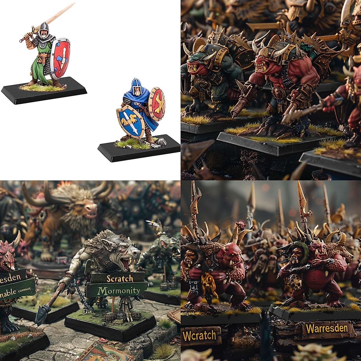 Evemodel Model Square Bases Plastic Black for Wargame Tabletop (30 * 30mm-40pcs)