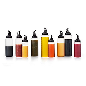 OXO Good Grips Chef’s Squeeze Bottle Set, Plastic, Translucent