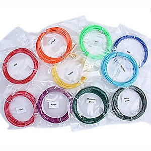MYNT3D SuperPack PLA 3D Pen Filament Refills, 32 Colors, 10m Each, Over 1kg
