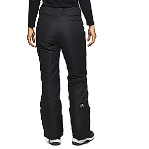 Arctix Women's Snow Sports Insulated Cargo Pants, Black, X-Small