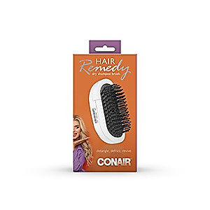 Conair Dry Shampoo Brush; Detangle, Defrizz, Revive with the Hair Remedy Dry Shampoo Brush by Conair