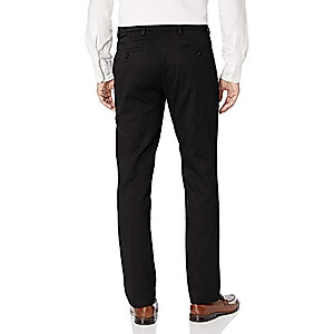 Dockers Men's Slim Fit Easy Khaki Pants, Black, 33W x 30L
