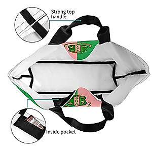 AKA Beach Tote Bags Travel Totes Bag Kitchen Reusable Grocery Bags Shopping Tote for Women Foldable Waterproof Book Tote