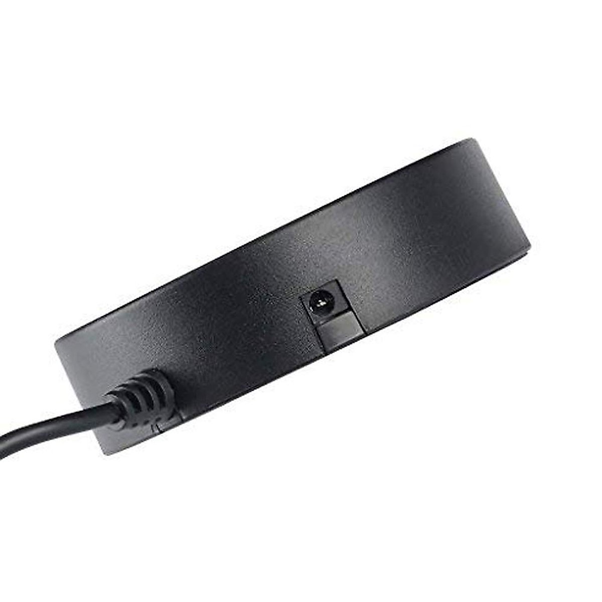 Dahszhi Round Shape 8 Port High Speed USB 2.0 Hub Mobile Charger with LED Light for Mac, Windows, Linux systems PC, Tablets(Black)