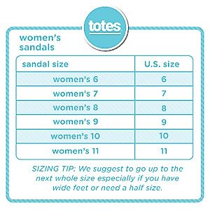 totes Women’s Slides - Everywear Hudson Soft, Waterproof Pool & Beach Sandals