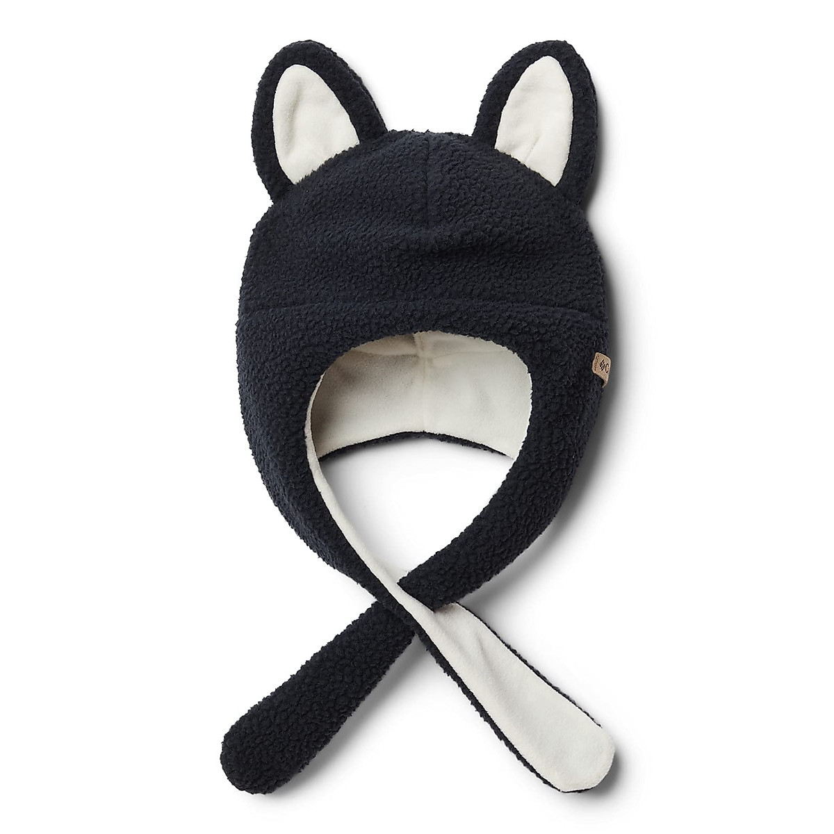 Columbia Toddler Boys Tiny Animal Beanie II, Black/Chalk, One Size