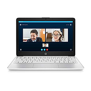 HP Stream 11.6-inch HD Laptop, Intel Celeron N4000, 4 GB RAM, 32 GB eMMC, Windows 10 Home in S Mode with Office 365 Personal for 1 Year (11-ak0020nr, Diamond White)