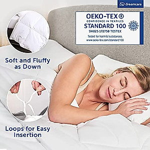 Lightweight Cooling Duvet Insert with AerFil Breathe™ Technology, Duvet Insert King, White King Comforter, Cooling Comforter for Hot Sleepers, Diamond Quilting Down Alternative Comforter (King)