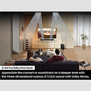 SAMSUNG HW-Q600C/ZA 3.1.2ch Soundbar and Subwoofer with Dolby Audio (Renewed) Bundle with 2 YR CPS Enhanced Protection Pack