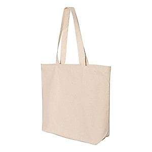 shop4ever ® Sorry I'm Late I Didn't Want To Come Black Heavy Canvas Tote with Zipper Sayings Reusable Shopping Bag 12 oz Natural -Pack of 1- Zip