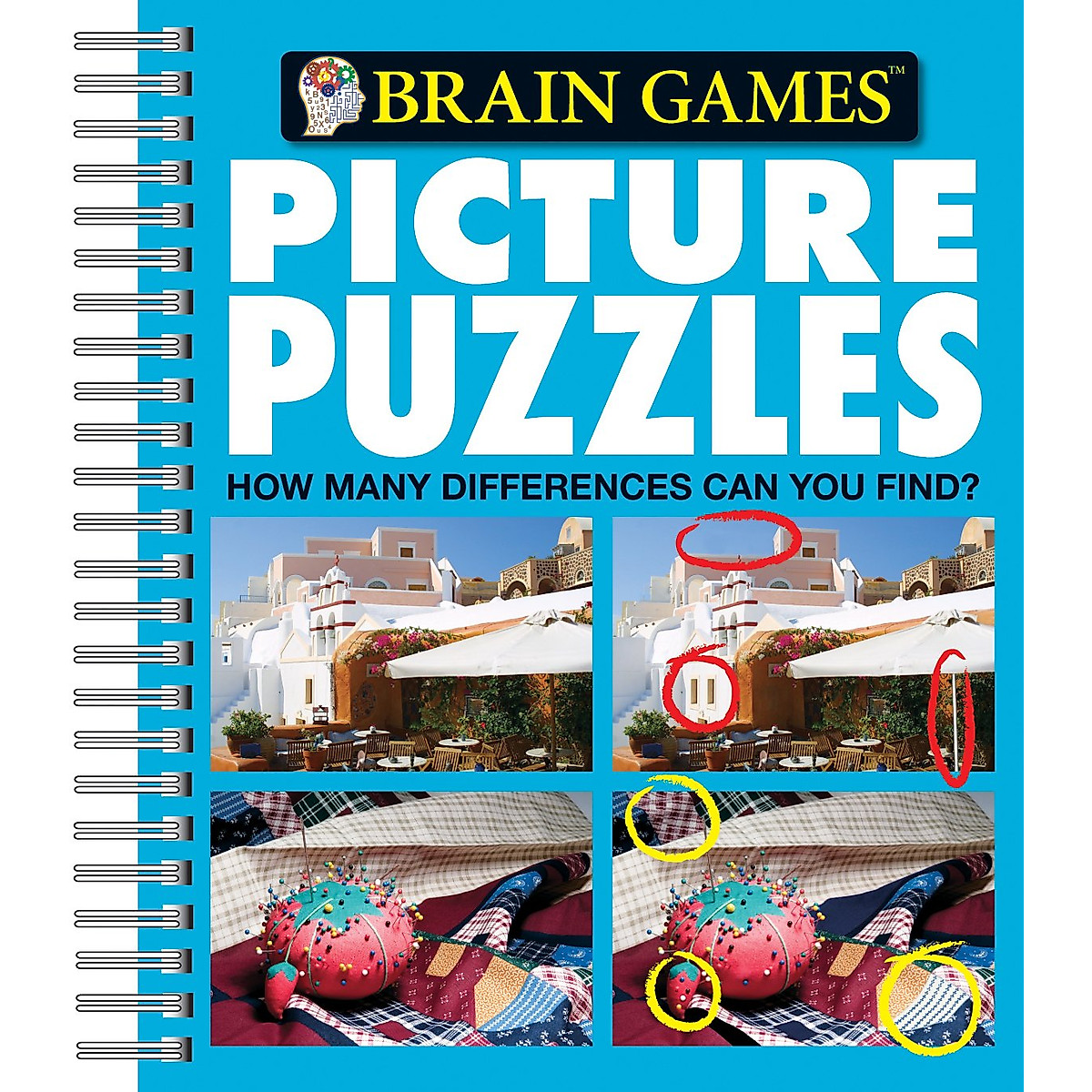 Brain Games - Picture Puzzles #4: How Many Differences Can You Find? (Volume 4)
