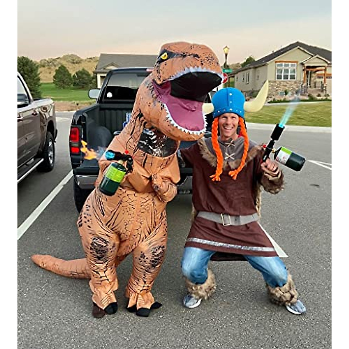 POWERFUL SearPro Charcoal Torch Lighter - Cooking Gadgets - Sous Vide - Cooking Torch - Culinary Kitchen Torch - Flamethrower Meater Gun Lighter - BBQ Propane Torch - Chef Blow Torch Tank Not Included