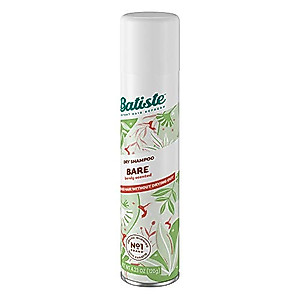 Batiste Dry Shampoo, Bare Fragrance, 200ml 120g (Pack of 3)