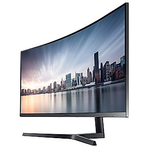 Samsung LC34H890WJNXZA 34in 890 Series Curved WQHD Monitor (Renewed)