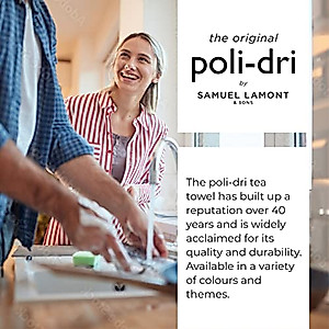 Samuel Lamont & Sons Poli Dri Tea Towel Gold