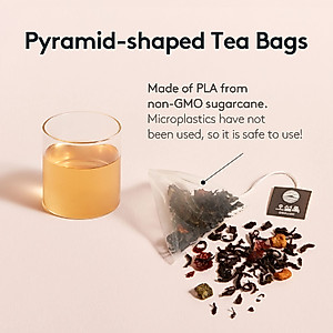 OSULLOC Cherry Blossom Tea (Floral, Sweet cherry scent) | Korean Premium Blended Tea Bag | Sweet Fruit Tea | 20 Count Tea Bags, 1.27oz