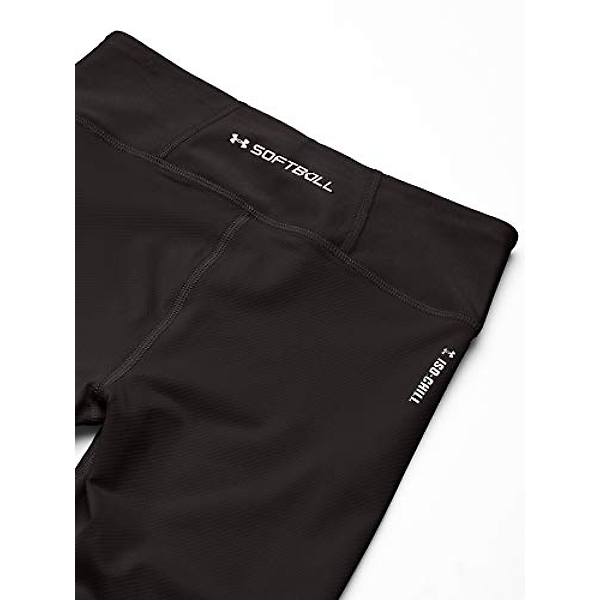 Under Armour Softball Slider 20, Black (001)/Silver, Youth X-Large