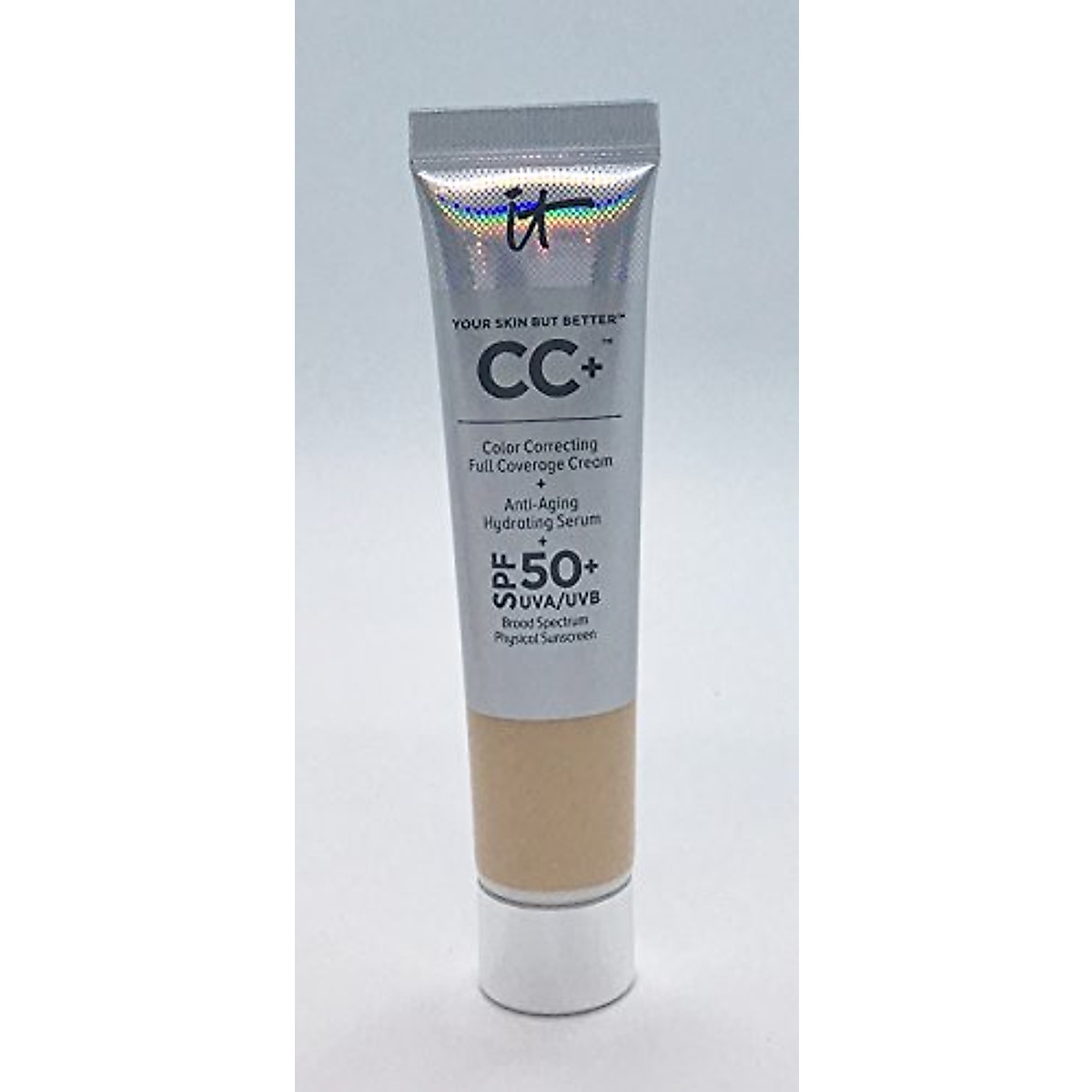 It Cosmetics Your Skin But Better CC+ Cream SPF 50+, 12 ml, Travel Size Medium