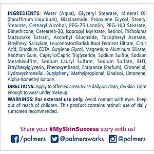 Palmer's Skin Success Anti-Dark Spot Fade Cream with Vitamin E and Niacinamide, Helps Reduce Dark Spots and Age Spots, Face Cream for All Skin Types, 4.4 Ounce