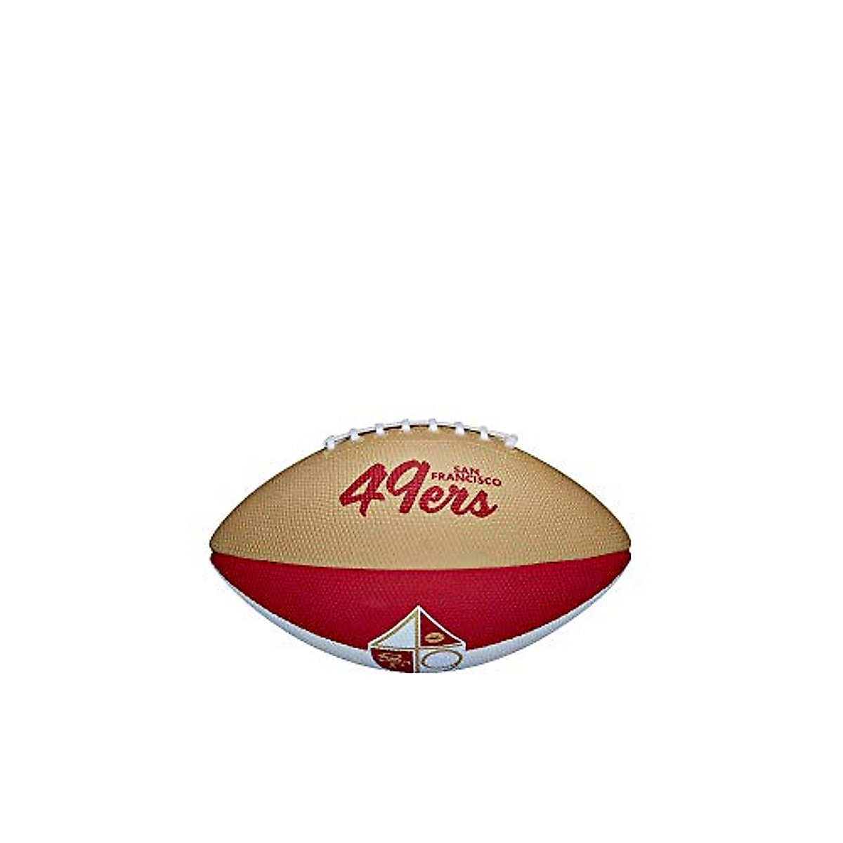 WILSON NFL Mini Team Retro Football-San Francisco, Brown