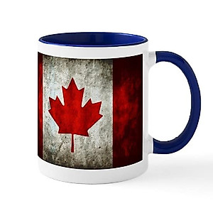 CafePress Canadian Flag Mugs Ceramic Coffee Mug, Tea Cup 11 oz