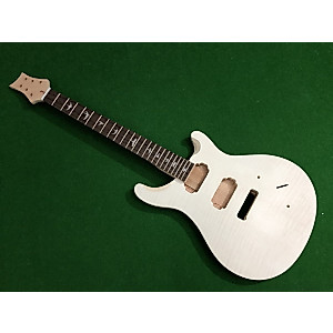 1set guitar kit 22fret guitar neck 24.75inch mahogany maple wood guitar body Rosewood fretboard DIY guitar project