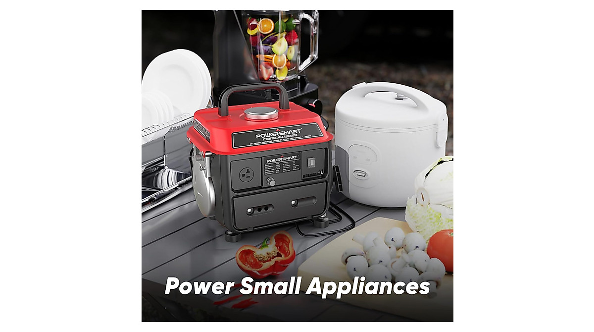 PowerSmart 1200W Portable Generator for Camping