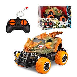 Remote Control Car for Boys 3-5, RC Car Toys for 3 4 5 6 Year Old Boys,4-Channel Off-Road Monster Trucks for Boys,1/43 Scale Remote Control Car for Girls 3-6,Toddlers Gifts for 3 4 5 6 Year Old Boys