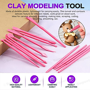 Swpeet 122Pcs Green Clay Extruder Gun and Fondant Cake Mold with Cookie Plunger Cutter Tool Polymer Clay Cutters Kit, Perfect for Clay Cake DIY Craft Cake Decorating Supplies Modeling Tool