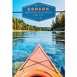 Greeting Card Wishing You A Year Full of Everything That Means The Most To You - Godson Birthday Blessings For You