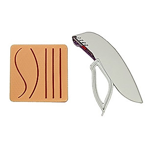 Medium 1-Layer Suture Pad with Practice Training Stapler