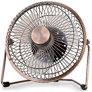 ALPIAZ 6 Inch Blade Desktop USB Fan, USB Powered, Personal Table Fan, Mini Cooling Fan, Small Desk Fan