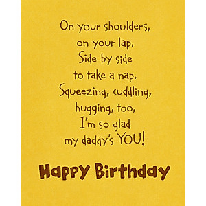 American Greetings Birthday Card for Dad (Love You Daddy)