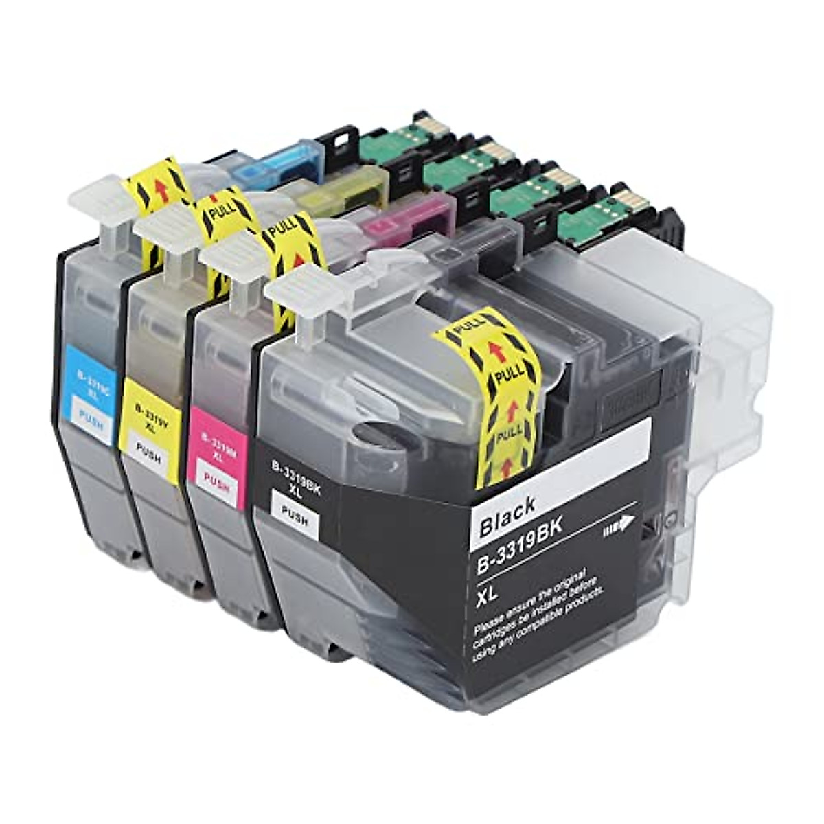 Fafeicy Ink Cartridge,4 Colors Printing Accessory Part with Ink for Photo Paper Document