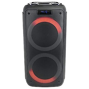 Rockville Rock Party 8 Dual 8" Battery Powered Home/Portable Bluetooth Speaker