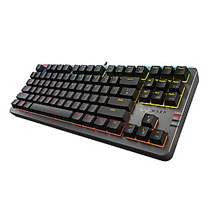 WIZMAX WK4 Mechanical Keyboard/USB Wired TKL 80% Gaming Keyboard