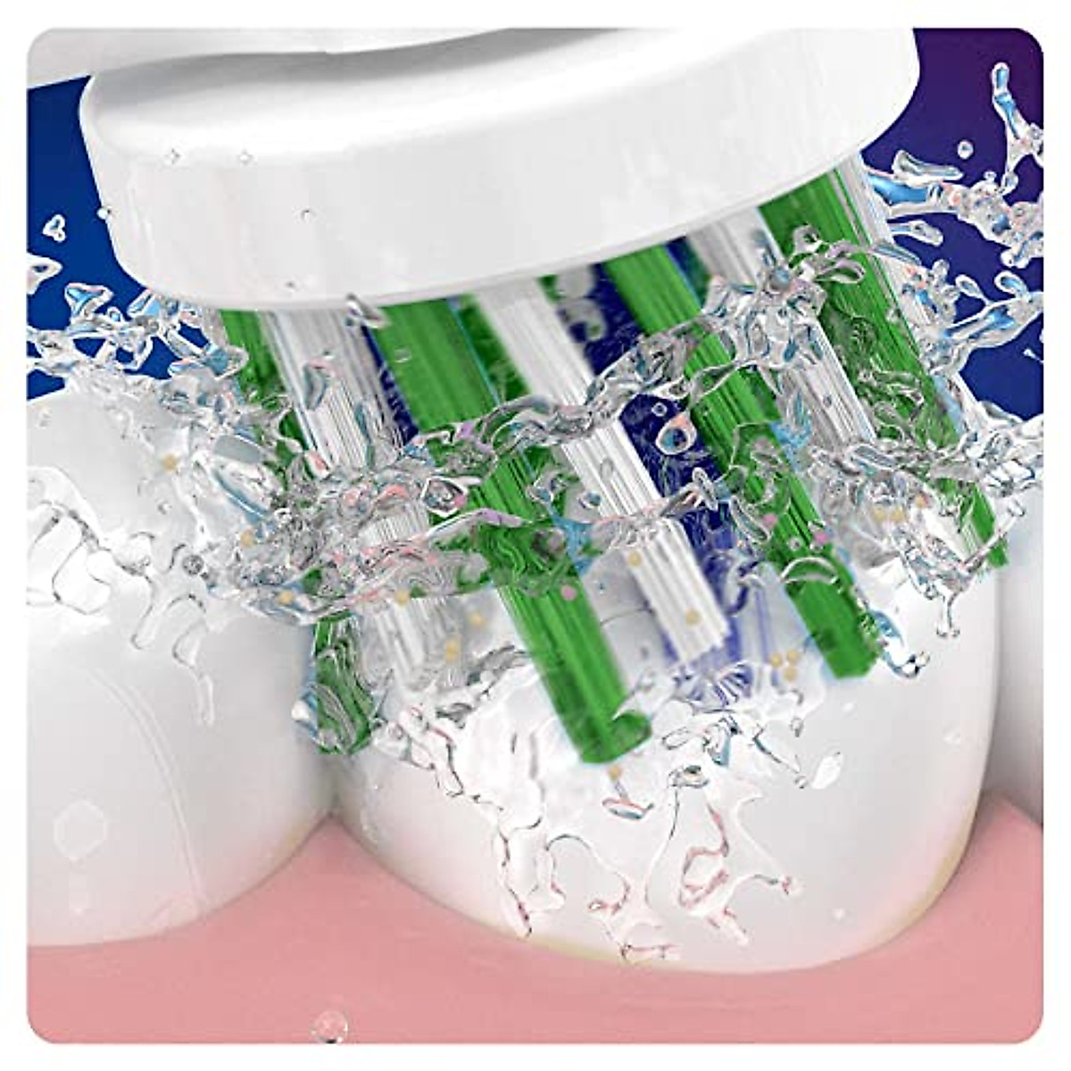 Oral-B CrossAction Toothbrush Head with CleanMaximiser Technology, Pack of 6 Counts, 33 g