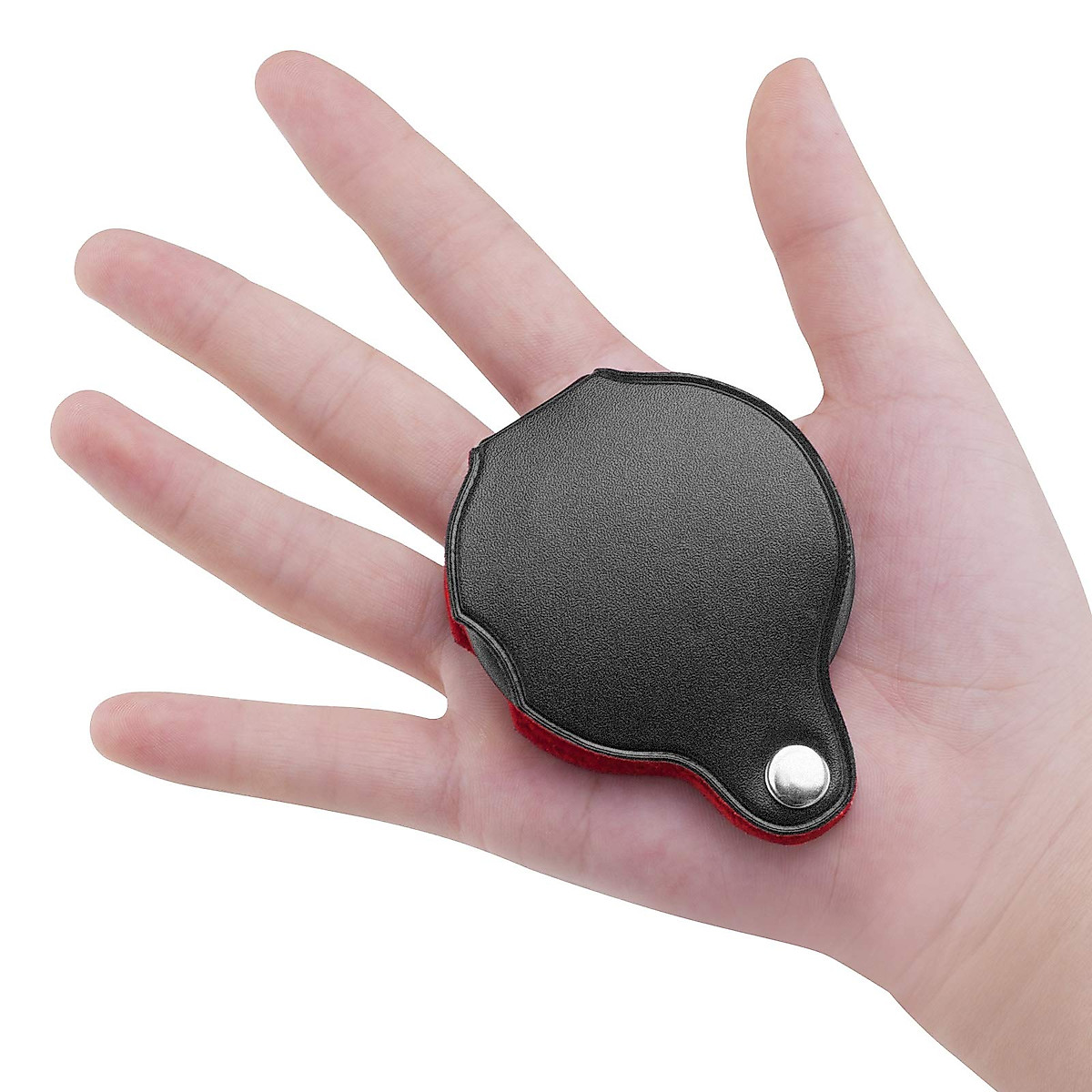 2PCS Upgrade 10X Small Magnifying Glasses for Kids/Senior, Pocket Magnifier for Reading/Close Work, Mini Folding Magnifying Magnify Glass with Protective Sheath, Ideal for Repairing/Hobby/Coins, 1.96"