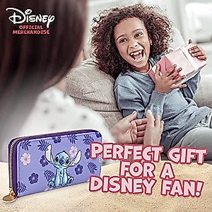 Disney Women's Zippered, Purple, Taille Unique