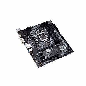 ASUS Prime B460M-A R2.0 Intel® H470 (LGA 1200) for Intel 11th gen & 10th Gen CPUs, 8 power stages, Intel® 1 Gb Ethernet, HDMI, DVI, M.2 slot, 4*SATA 6Gb/s, front USB 3.2 Gen 1, mATX motherboard