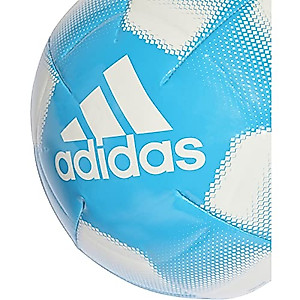 adidas Unisex-Adult EPP Club Ball, White/Bold Aqua, 5