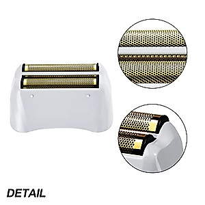2 Packs Pro Shaver Replacement Foil and Cutters Compatible with Andis #17155 & #17150 Shaver Pro Foil (Golden)