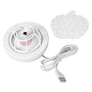 Mini Ultrasonic Dishwasher | Multifunctional Kitchen Dishwasher | Portable USB Dish Washing Machine Cleaner Household Small Installation-free Dishwasher for Trip/Apartment/Home/Dorm(Red)