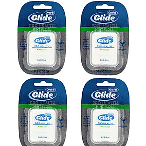Oral-B Glide Mint Floss 54.60 Yards (Pack of 4)