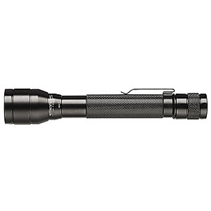 Streamlight 71701 Jr. F-Stop 250-Lumen Flood/Spot LED Flashlight with Alkaline Batteries, Black, Box