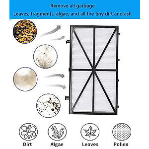 4 Packs 9991432-R4 Filter Ultra Fine Cartridge Filter Panels (Not for Nautilus CC) Ultra Fine Filters Compatible Nautilus CC Plus & Dolphin M200 M400