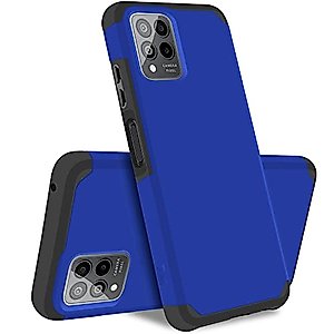 HRWireless Compatible for Revvl 6X Pro 5G, Revvl 6 Pro 5G Phone Case (Pro Version Quad Camera) Ultimate [Shockproof] Heavy Duty (Magnetic Mount Friendly) Premium Dual-Layer Cover for Protection